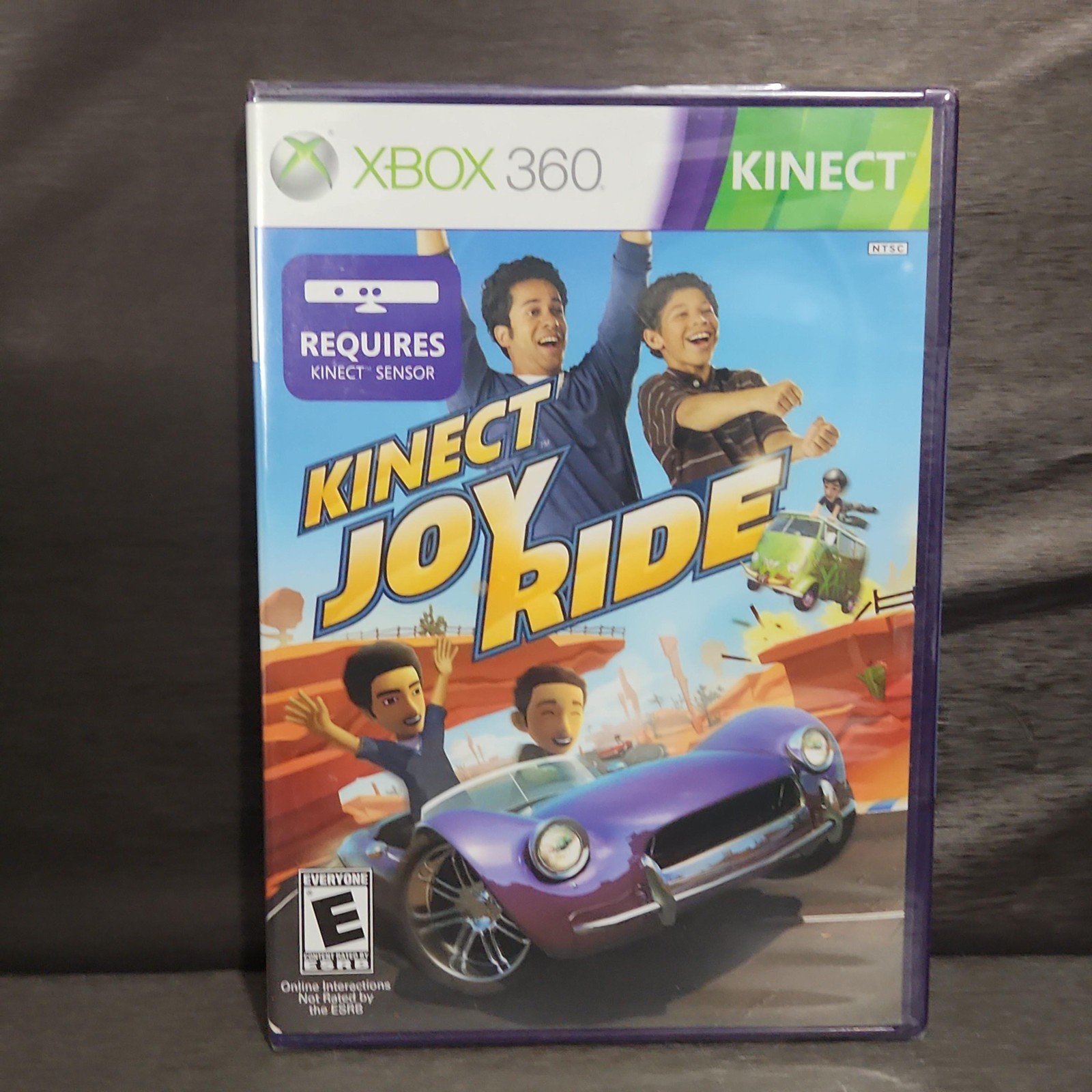 Kinect Joy Ride Xbox 360 Video Game New Sealed Kinect Sensor Required ...