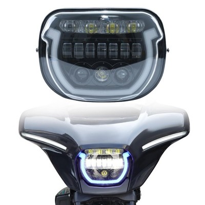 LUXEMOTO LED Headlight for Street Glide CVO 2024, LED Front Light ...