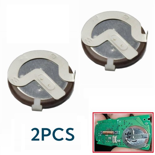 2Pcs Remote Key Fob Rechargeable Battery VL2020 for BMW E39 E46 E60 E90 ...