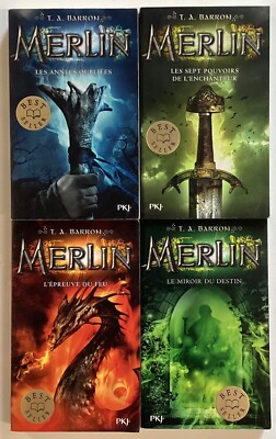 MERLIN tomes 1 à 4 T.A. Barron roman jeunesse fantastique | eBay