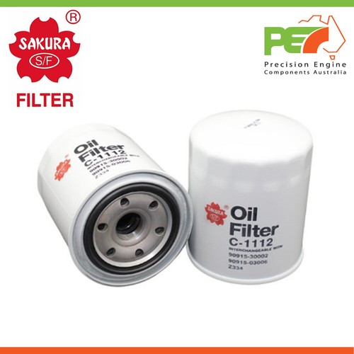 New * SAKURA * Oil Filter For TOYOTA COMMUTER BUS LH186 3L 4CYL Diesel ...