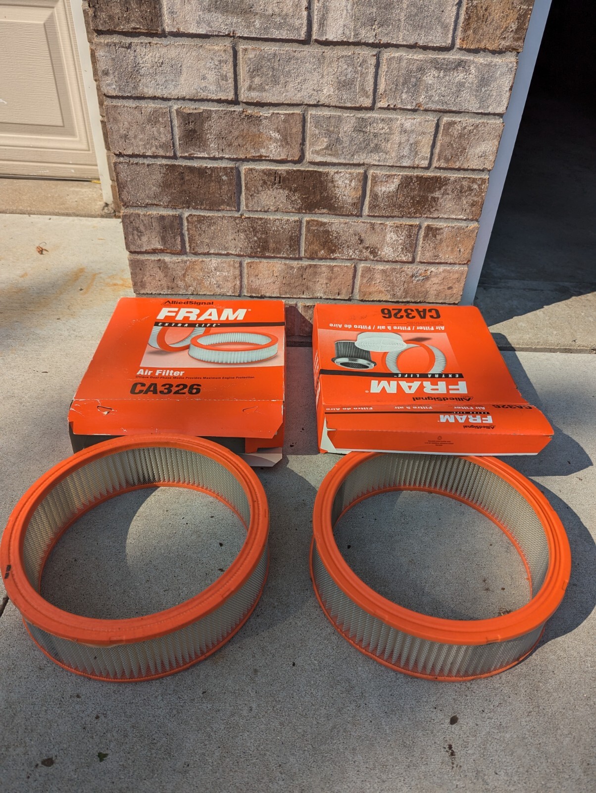 Fram CA326 - Air filter cross reference