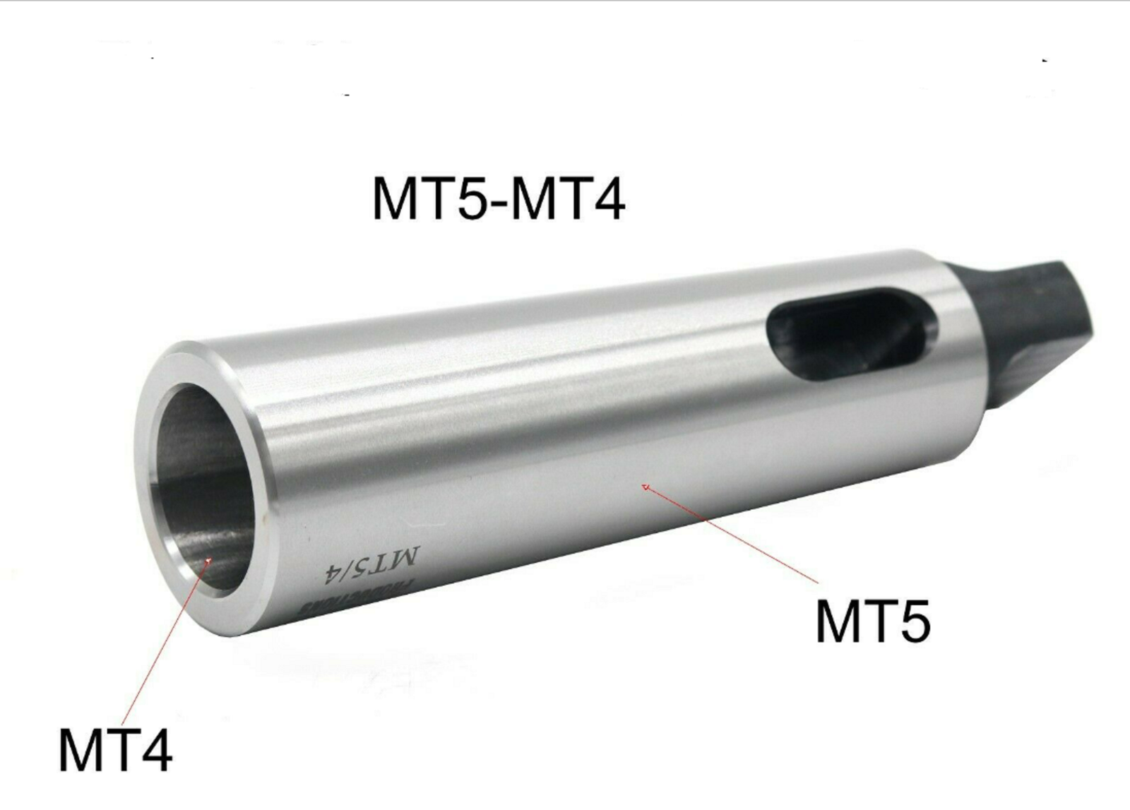 Morse Taper Reduced Shank Adapter Reducing Drill Sleeve Lathes MT1-MT2 ...