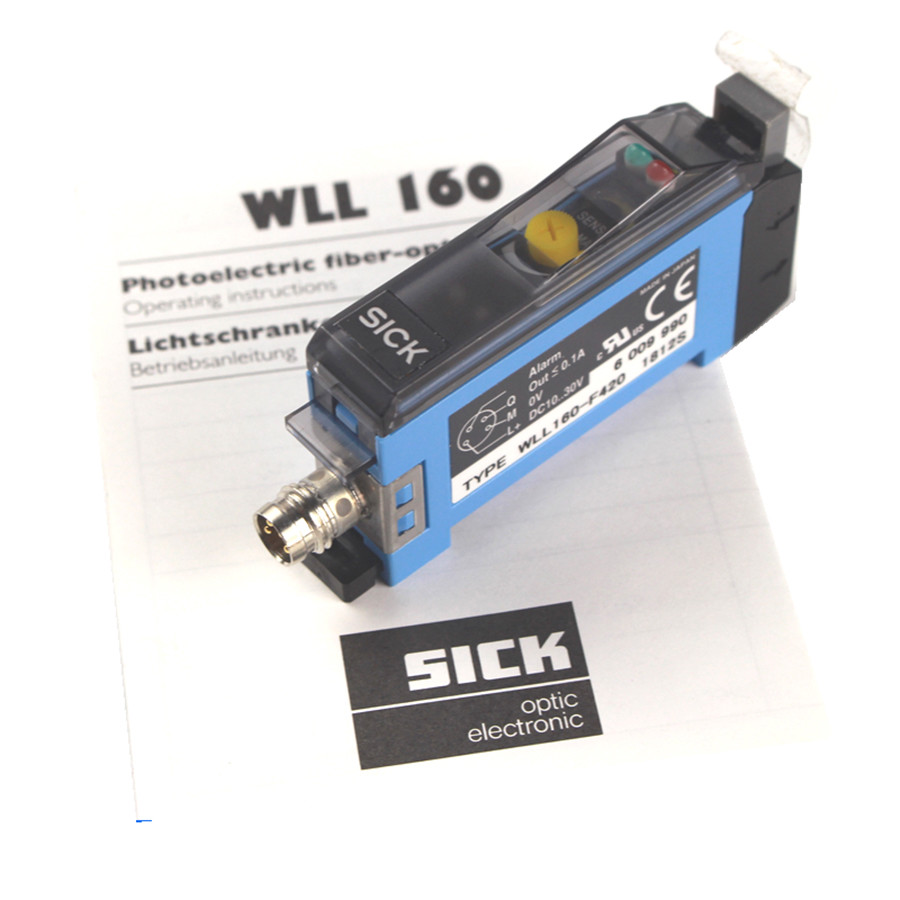 SICK WLL160-F420 Fiber Optic Switch,4-Pin,10 V DC ... 30 V DC,New Kd | eBay