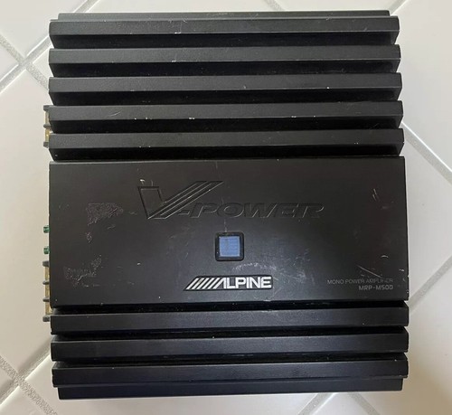 Alpine MRP-M500 1-Channel Car Amp 93276300905 | eBay