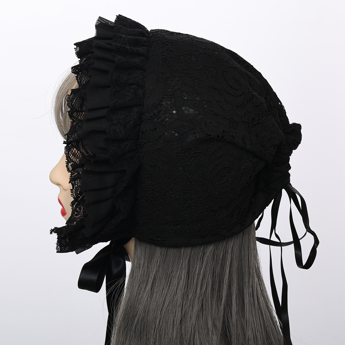 Retro Victorian Edwardian Maid's Mob Cap Retro Civil War Colonial Mob ...