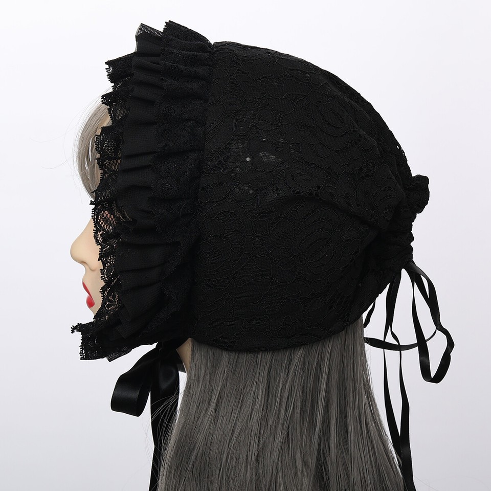 Retro Victorian Edwardian Maid's Mob Cap Retro Civil War Colonial Mob ...