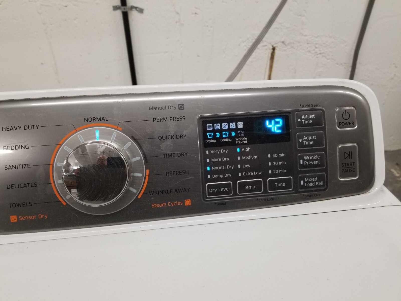 Genuine Samsung Dryer User Interface + Control Board # DC92-01624C DC92 ...