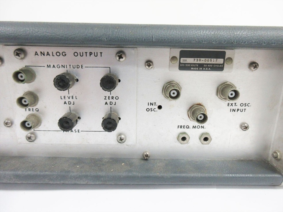 HP 4800A VECTOR IMPEDANCE METER - PARTS ONLY | eBay