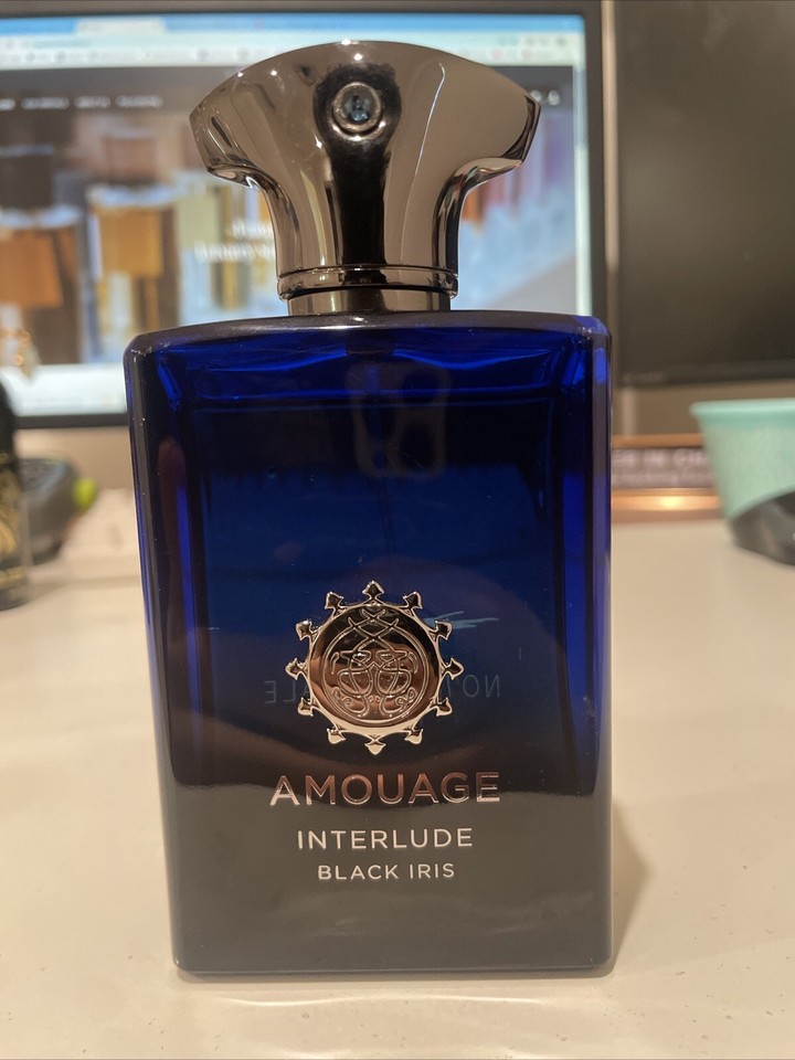 Amouage Interlude Black Iris—95%+ Full—No box—Tester Bottle | eBay