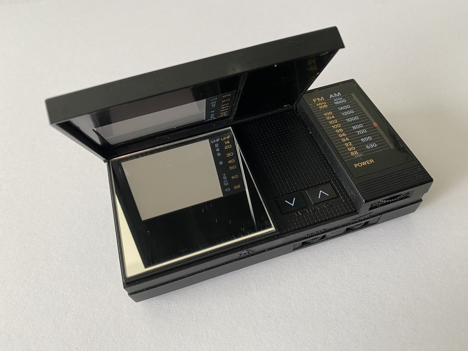 Vintage Casio Model TV-60 Portable TV & FM/AM Receiver | eBay