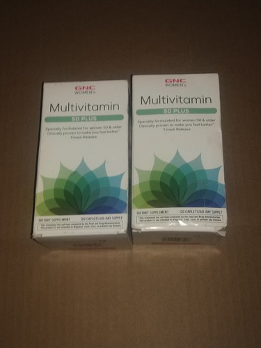 GNC Women's Multivitamin 50 Plus Caplets - 240 Total Caplets | eBay