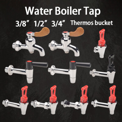 Stainless Steel Tap Assembly Hot & Cold Water Boiler Dispenser Spigot ...