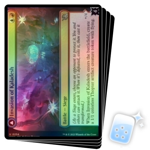 FOIL INVASION OF KALADESH X4 March Of The Machine MOM Magic MTG MINT ...