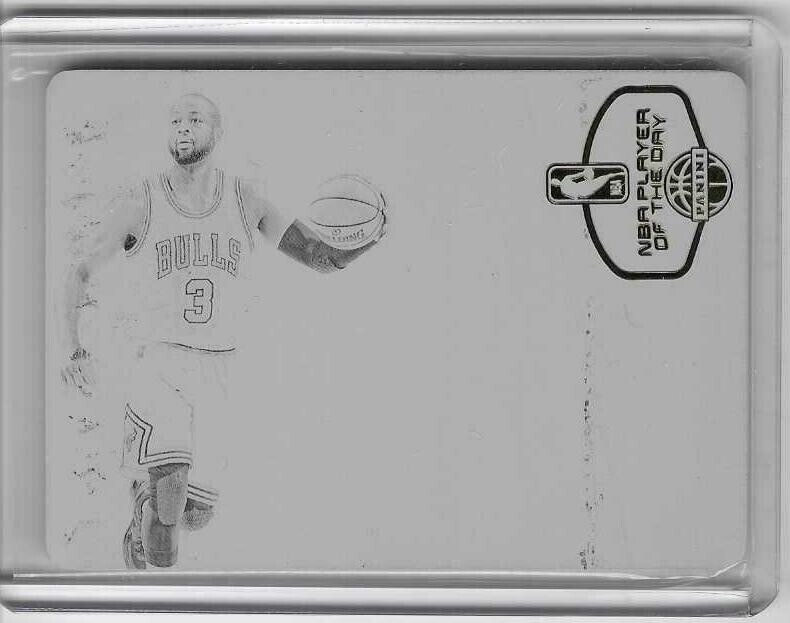Dwyane Wade 2016-17 Panini Flawless Basketball Printing Plate SP ...