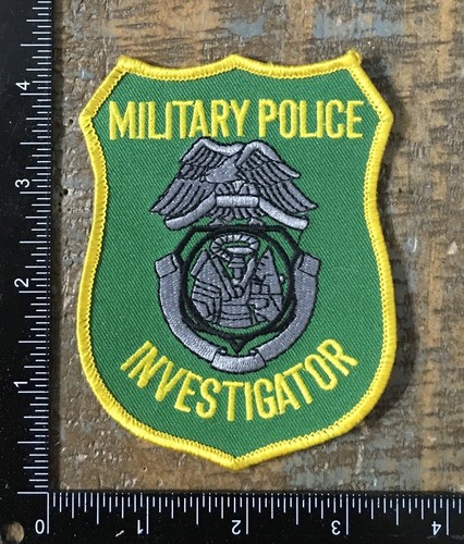 US Army Military Police Investigator MP Patch | eBay