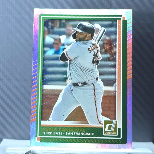 Pablo Sandoval 2025 Donruss HOLO SP #95 - Giants | eBay