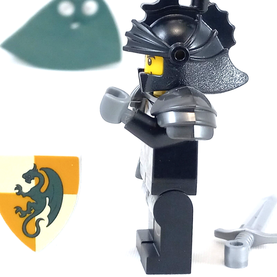 LEGO Castle Dragon Knight Minifigure Armor Kingdoms 7187 Scale Mail ...