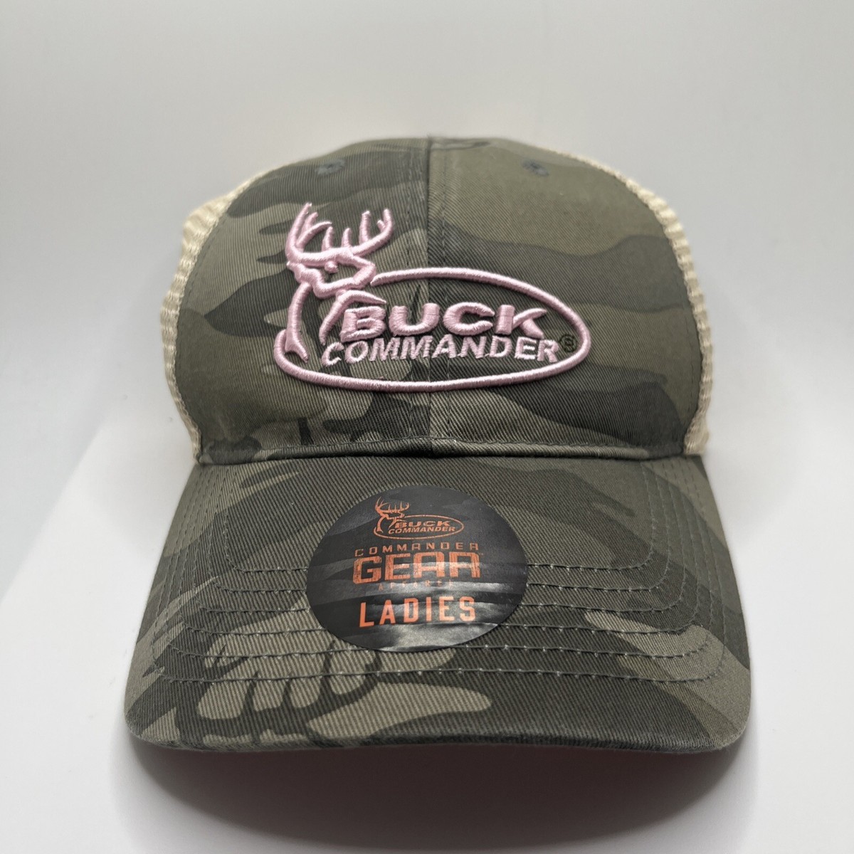 Camo Buck Commander Logo