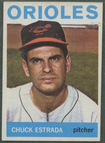 1964 Topps #263 Chuck Estrada Baltimore Orioles | eBay