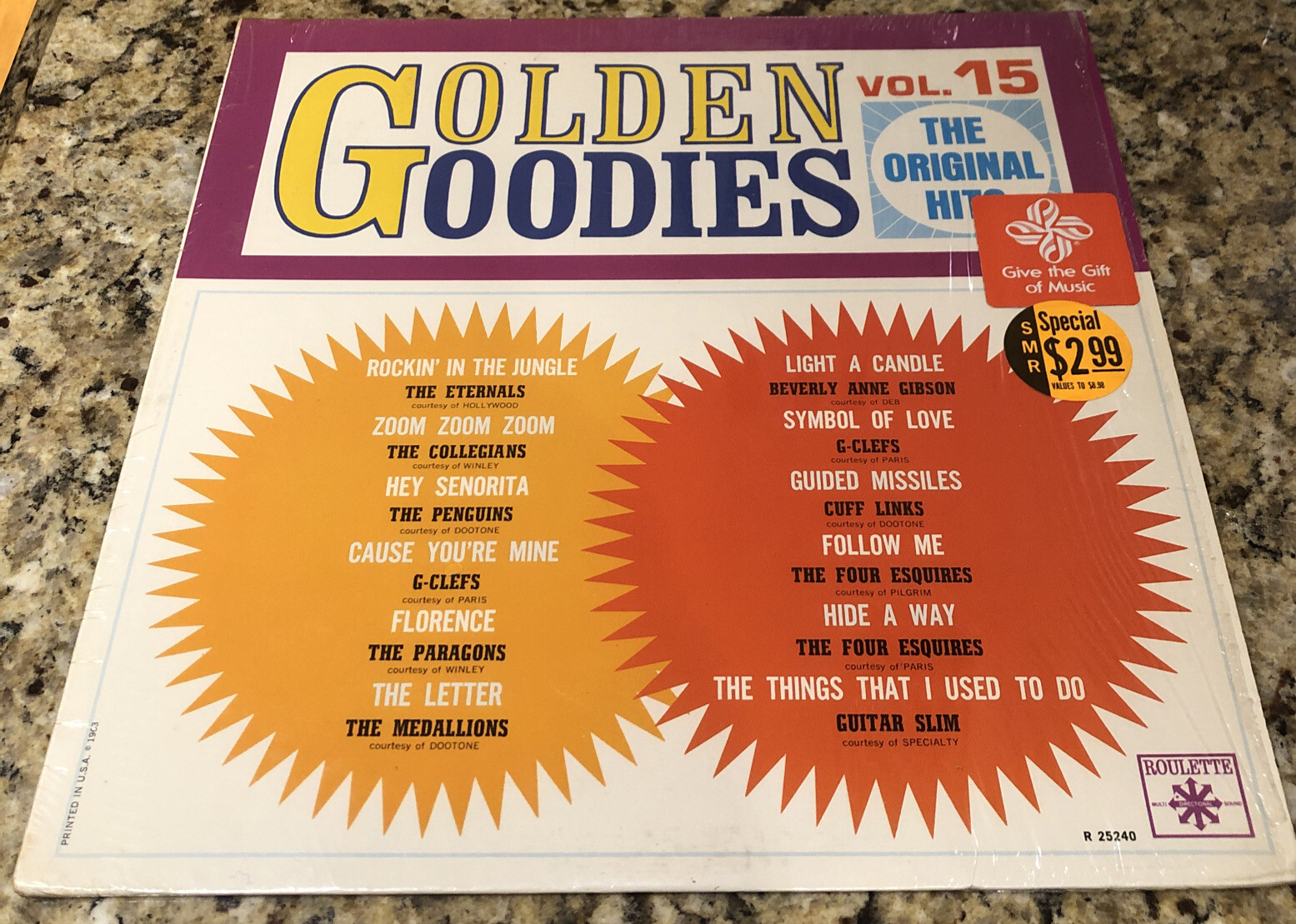 Golden Goodies Goodies Vol. 15, 1960's Oldies ROULETTE R-25240. | eBay