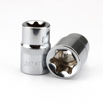 E Star Torx Socket Set E Torx Female E10 to E24 1/2" Drive Sockets TORX ...