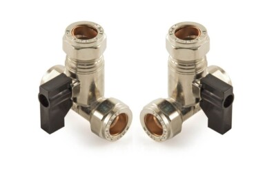 Lever 15mm Isolating Tee Service Valve Compression 1/4 Turn X 2 | eBay UK