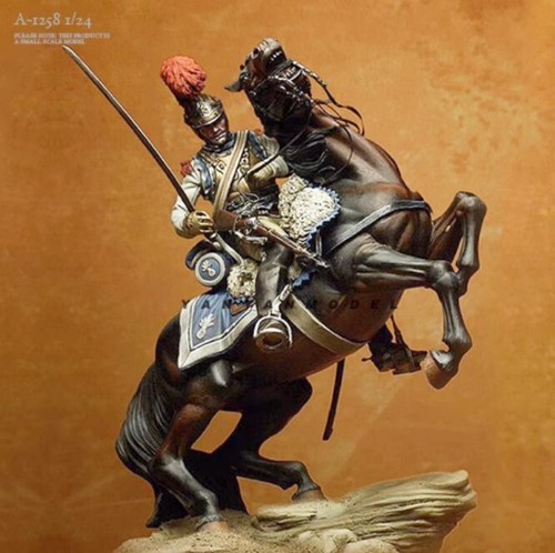 1/24 Resin Character Model Fantastic Medieval Knight Unassembled ...