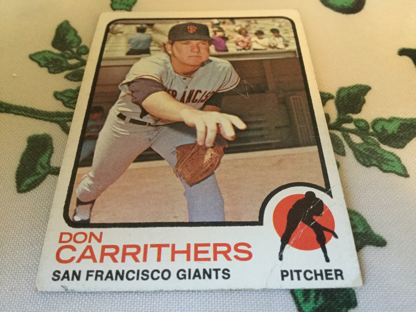 1973 Topps DON CARRITHERS Baseball Card SAN FRANCISCO GIANTS #651 | eBay