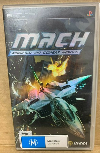 M.A.C.H. Modified Air Combat Heroes PLAYSTATION Sony PSP Rated M ...