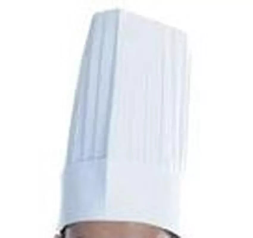 Tall Chef Hat in White | eBay