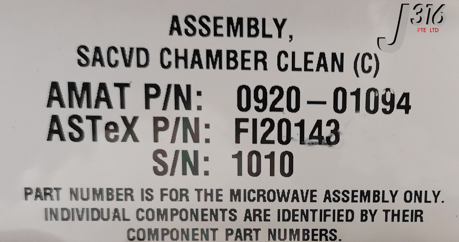 1977 APPLIED MATERIALS GEN MICROWAVE MAGNETRON HEAD 2450MHZ, 0920-01072 ...