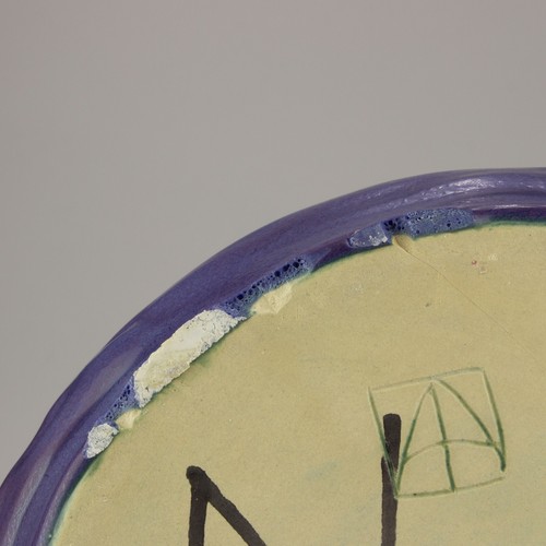 Van Briggle Pottery Vintage Water Nymph Floor Vase, Purple/Blue | eBay