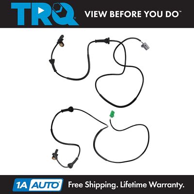 TRQ Rear ABS Wheel Speed Sensor Set For 1999-2009 Volvo S60 S80 V70 ...