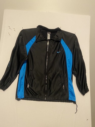 Nike Men’s T90 Track Jacket Size Large Blue & Black Vintage | eBay