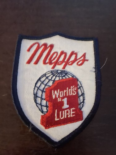 Vintage Mepps Fishing Lures “World’s #1 Lure” Patch | eBay