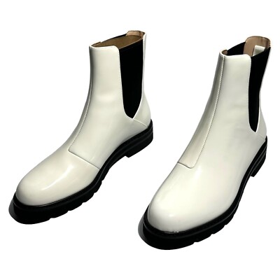 New Stuart Weitzman Dylan Leather Chelsea Boot Shoes Womens Size 8B ...