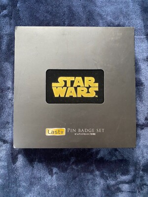STAR WARS Pins Badge Set Box Ichiban kuji Last One Prize Disney Japan ...