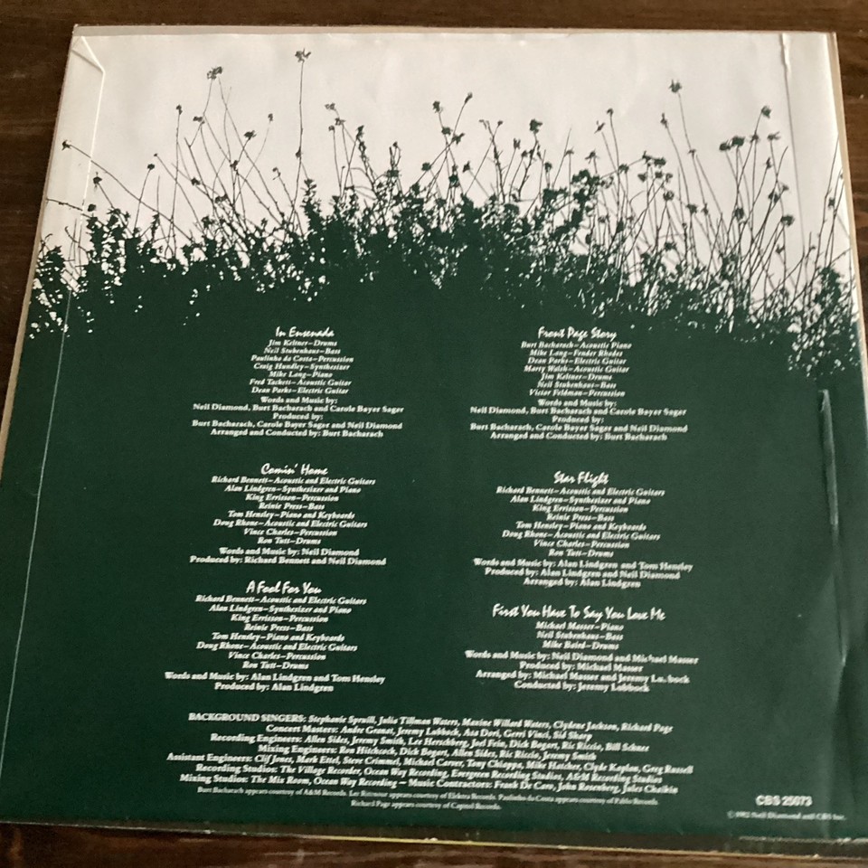 Neil Diamond - Heartlight - 12” LP Album Record 1982 In Very Good ...