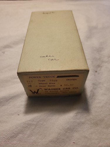 O Scale Wagner Interurban/Trolley Power and Trailing Trucks | eBay