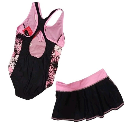 ZeroXposur 2-PC Swim Set Samba Sway Swimsuit & Skirt Girls 12 | eBay