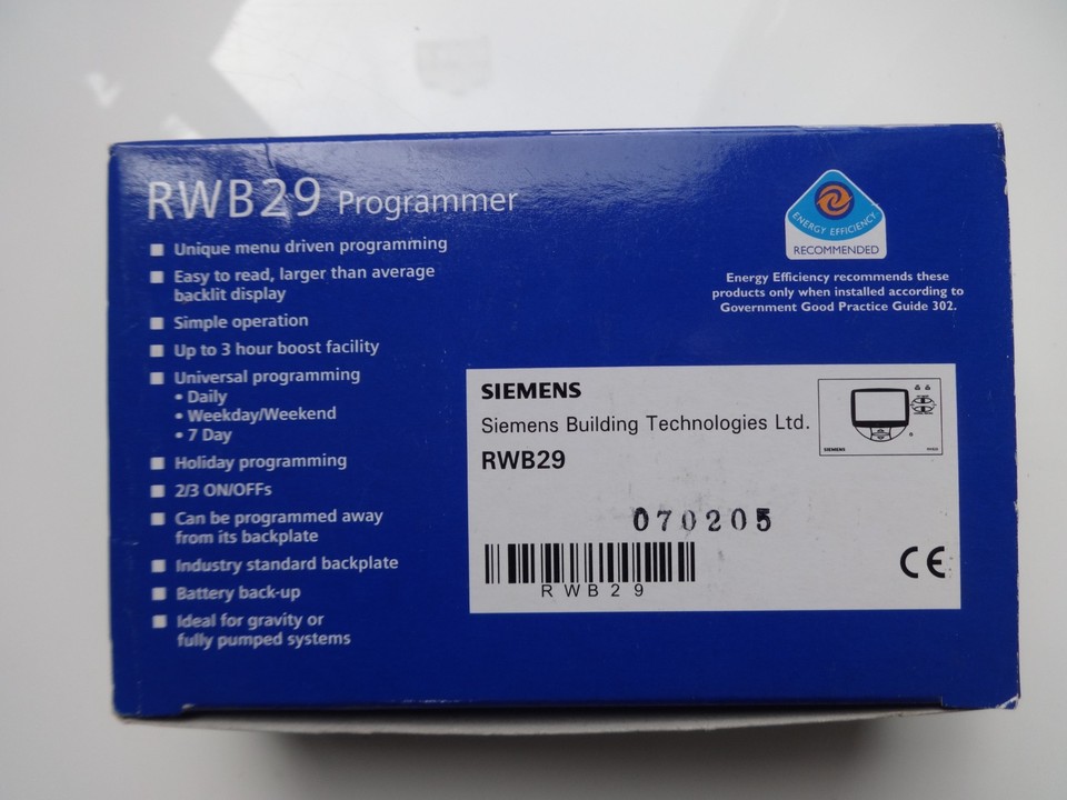 Siemens RWB29 Programmer New | eBay UK