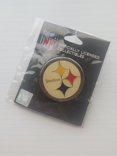 New Pittsburgh Steelers Logo NFL Officially Licensed Collectibles Lapel ...