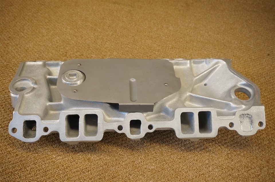 Restored 1956 Corvette Dual Four 2x4 Carburetor Aluminum Intake ...