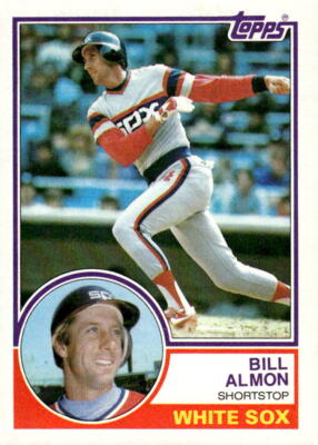 1983 Topps #362 Bill Almon - Chicago White Sox | eBay