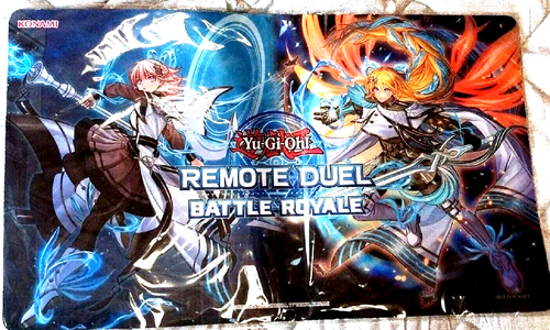 Yugioh Official Playmat Exosister Remote Duel Battle Royale Asia NEW | eBay