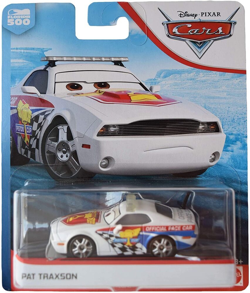 Disney Pixar Cars 3 PAT TRAXSON PACE CAR PISTON CUP OFFICIAL - FREE ...