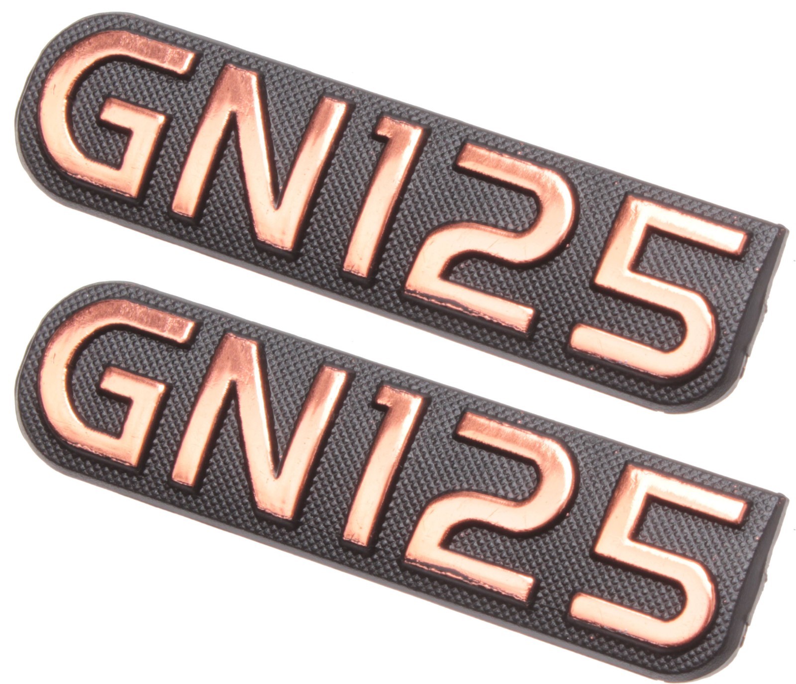 Suzuki GN125 GN 125 NF41A 4T Benzintank Tank + Deckel Emblem Logo Badge ...