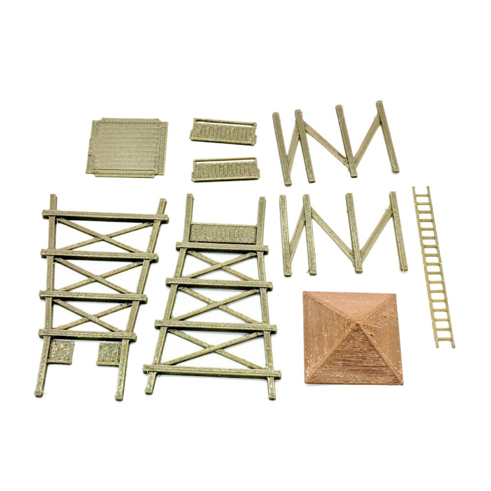 Outland Models Country Style Watchtower / Lookout Tower (Tall) 1:87 HO ...