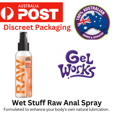 Wet Stuff Raw Anal Silicone Lubricant 110g of silicone fun | eBay